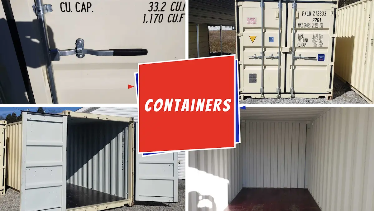 Quality Storage Solutions | Sheds, Carports, Shipping Containers